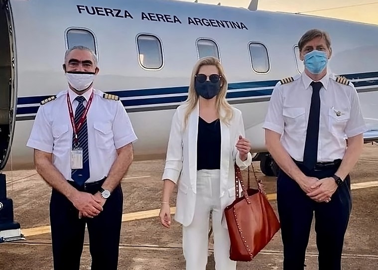The illegal flights of the first lady of Argentina, during the Pandemic ...